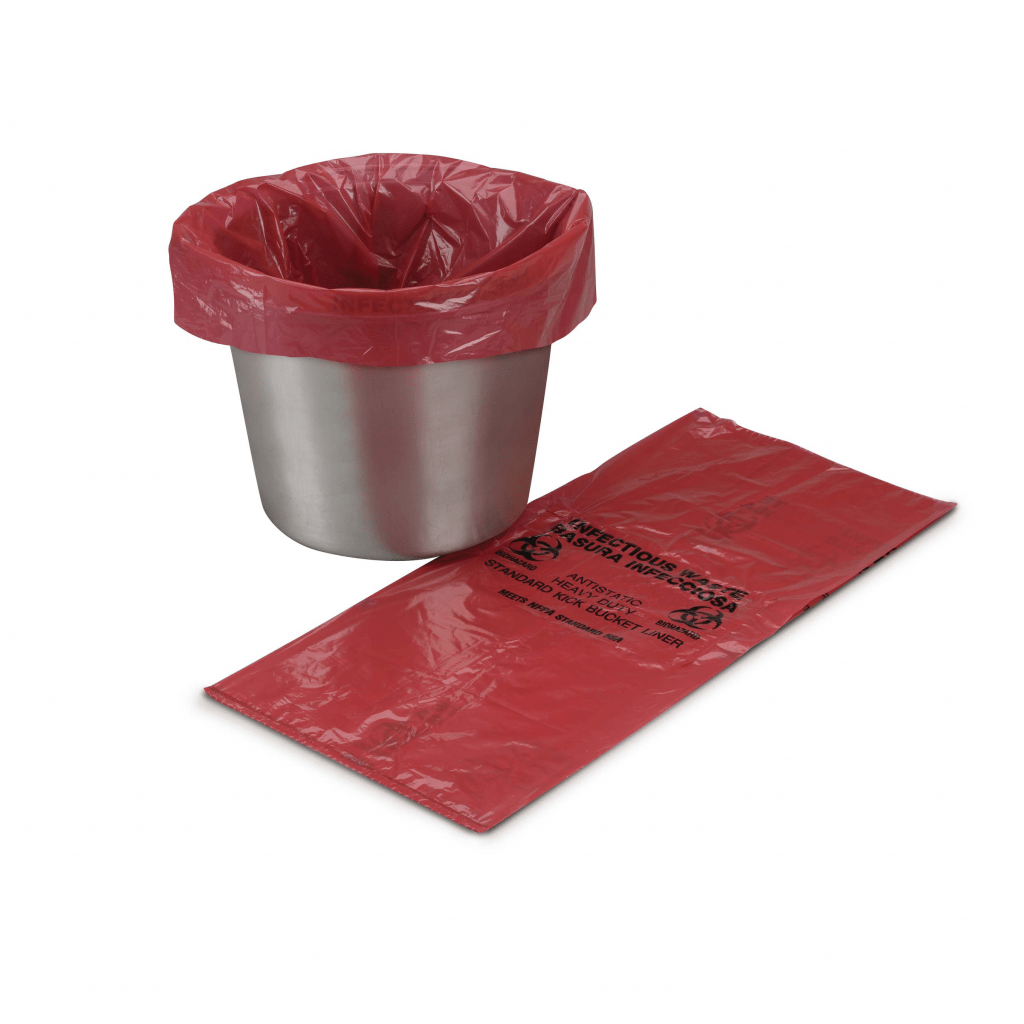 Anti-Static Kick Bucket Liner – NFPA 56A, Twist Ties, Star Seal ...