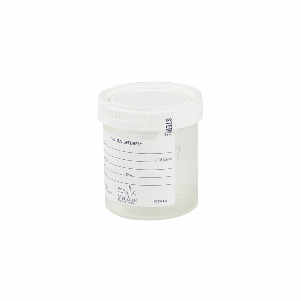 Standard Specimen Containers – Sterile | Medegen