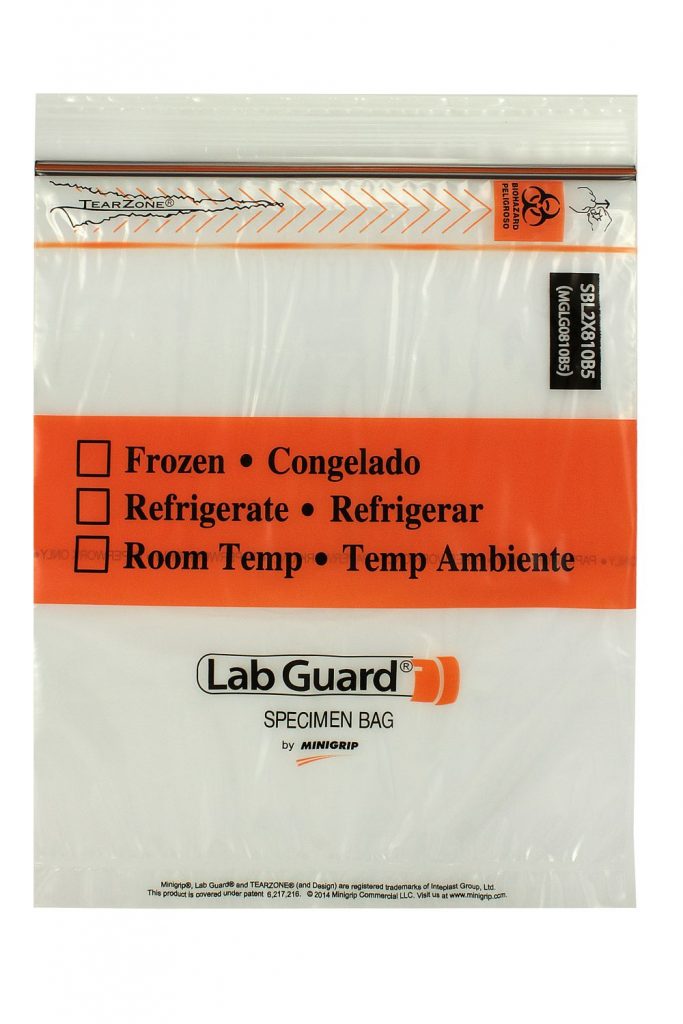 Lab Guard® Standard Zip Closures | Medegen